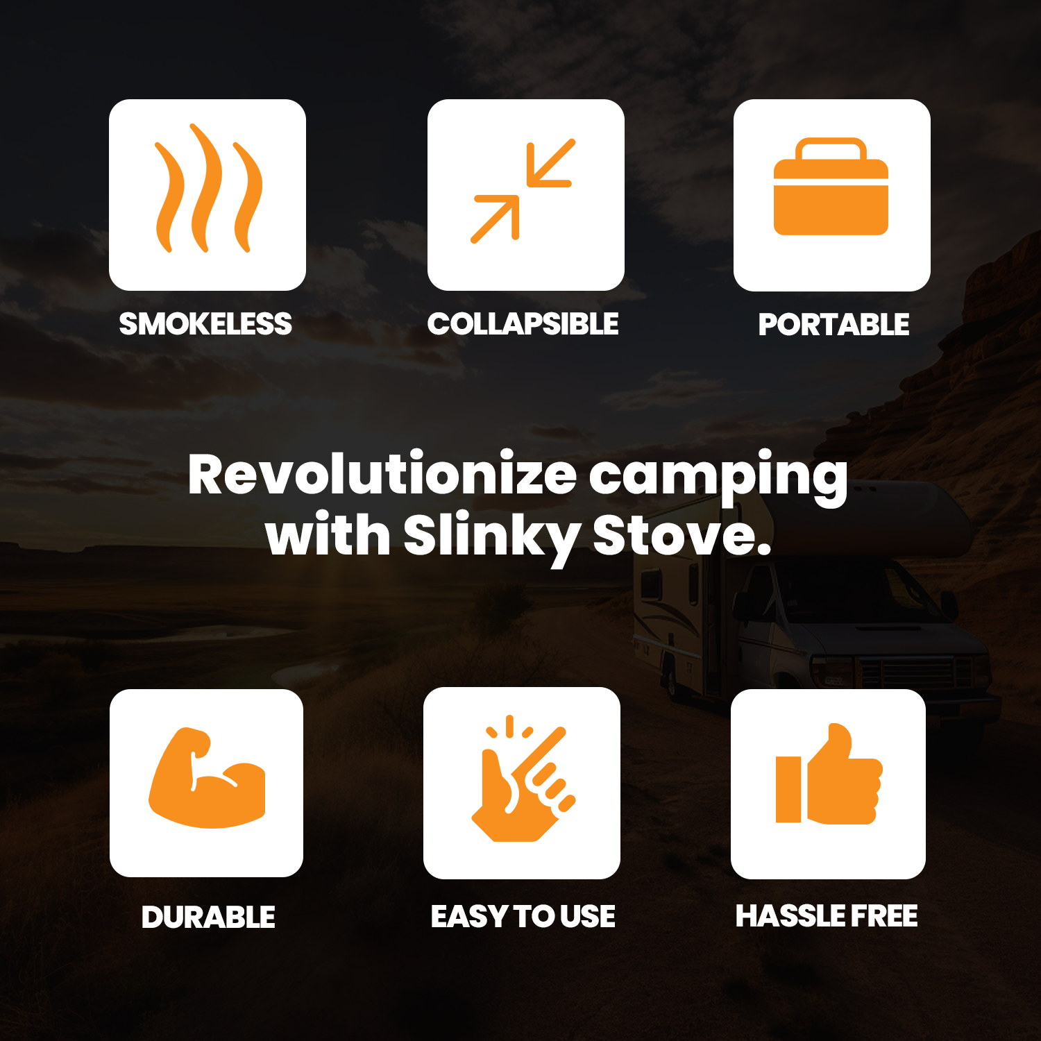 Slinky Stove - Portable Collapsible Fire Pit – Slinky Stove, Inc.
